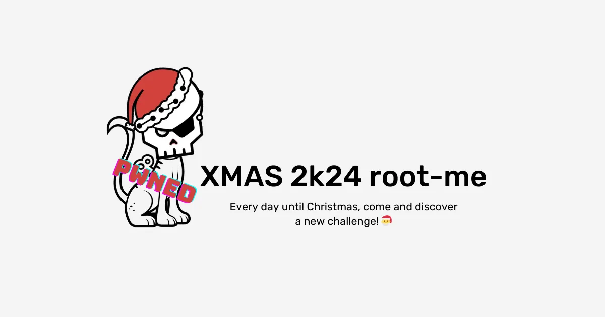 XMAS root-me challenges, Generous Santa